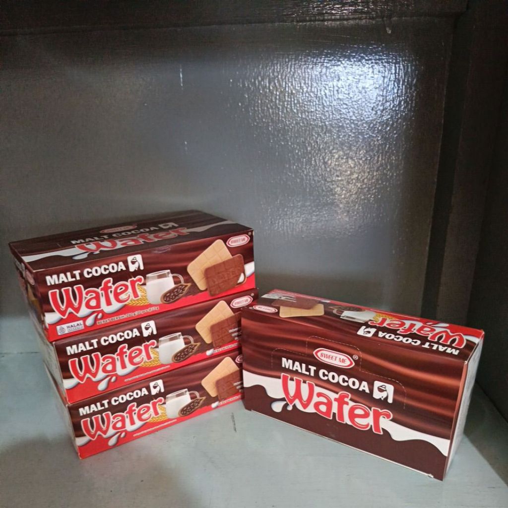 Jual Sweet Me - Wafer Coklat Malt Cocoa isi 20 pcs | Shopee Indonesia