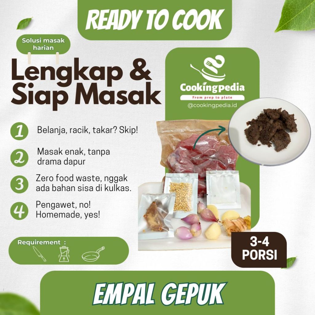 Jual [Cookingpedia] Paket Masak Empal Gepuk I Daging Sapi Siap Masak I ...