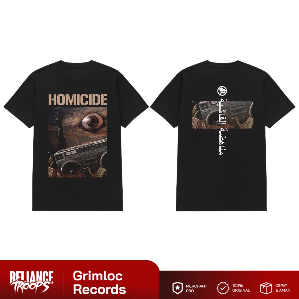 Jual T-shirt Official | Homicide - The Nekromegamixx Bundle (Include CD ...