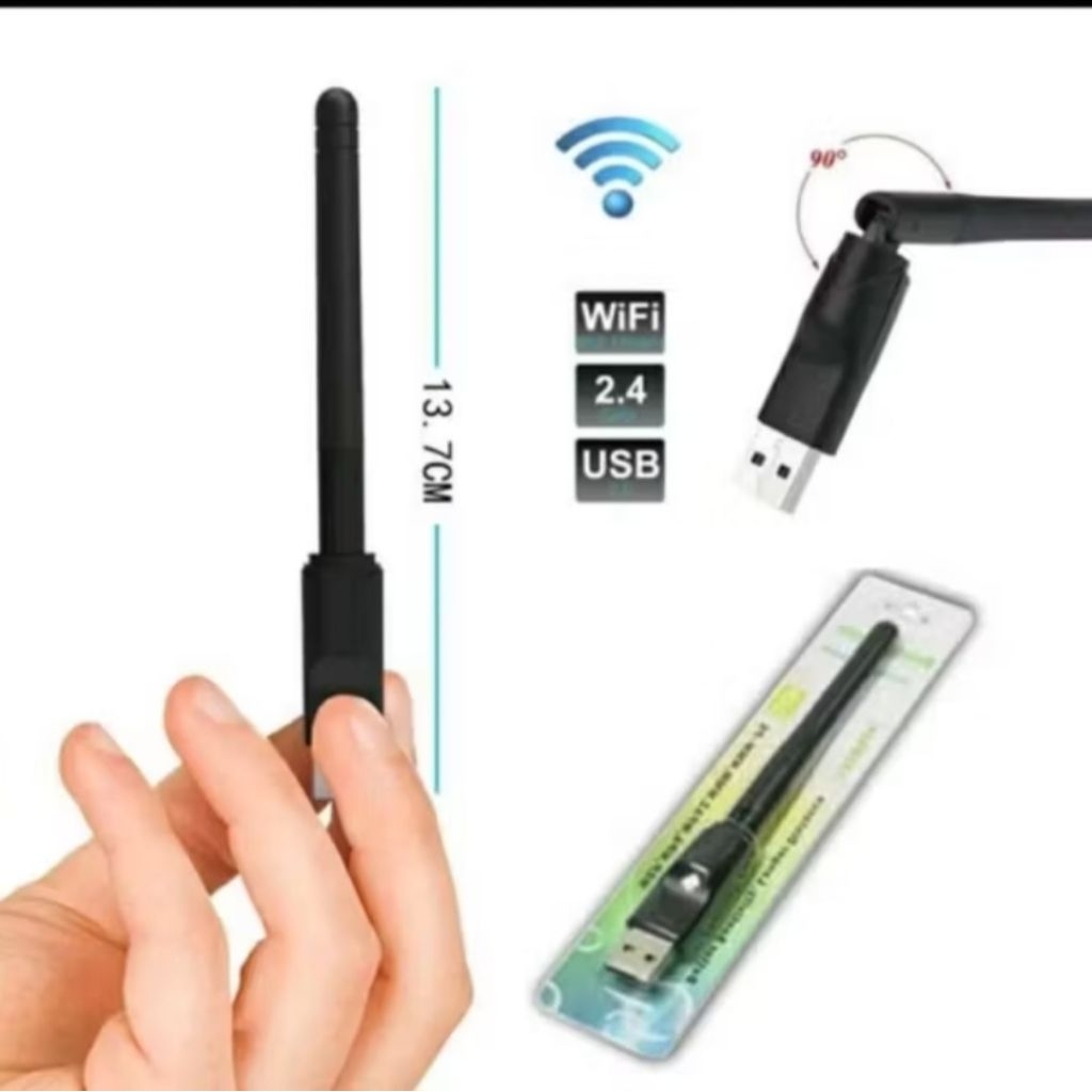 Jual USB WIFI Dongle Wifi 1 50Mbps Antenna Wireless MT 7601 STB / Set ...