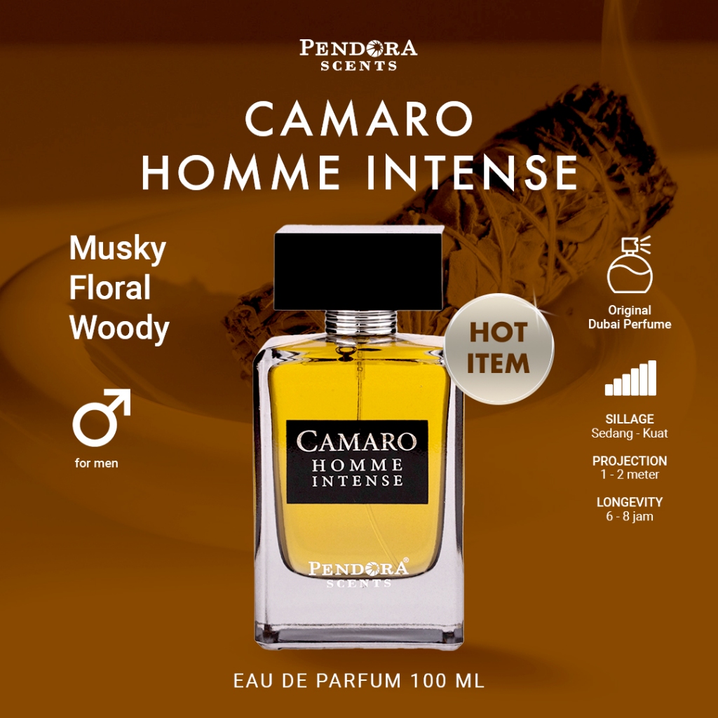 Jual [12.12] [HOT ITEM] PENDORA SCENTS Camaro Homme Intense For Men EDP ...