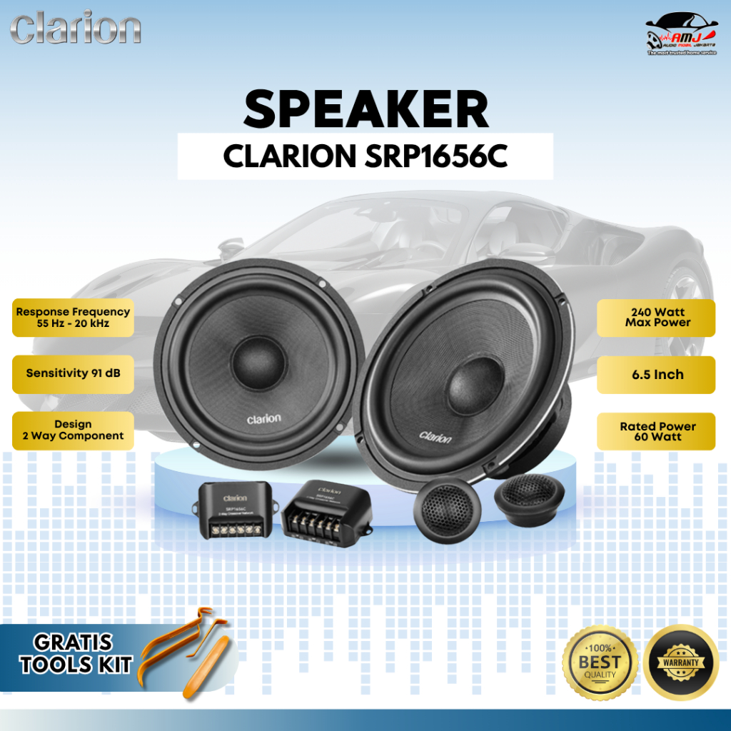 Jual SPEAKER MOBIL / AUDIO MOBIL / SPEAKER 2 WAY COMPONENT / SPEAKER ...