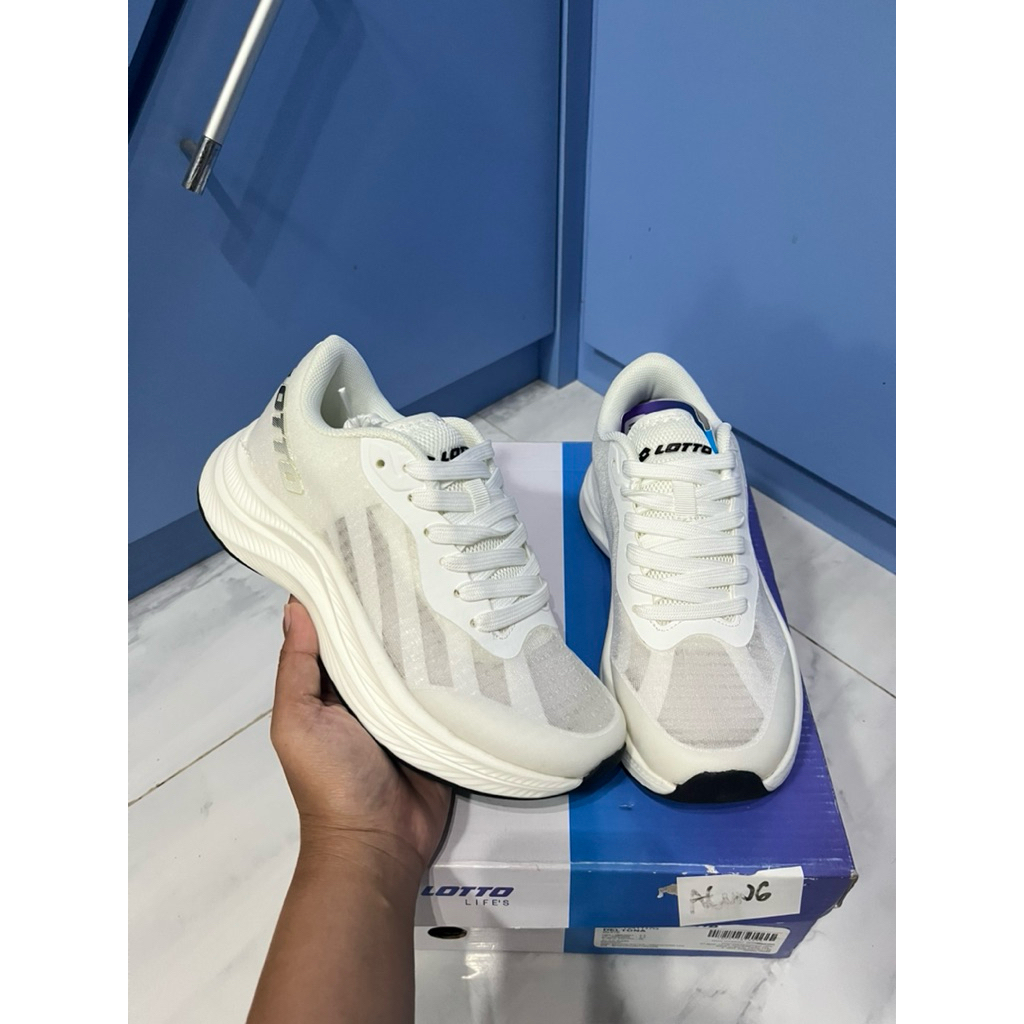 Jual Sepatu Lotto Women putih ukuran 36 sale 70% (DELTONA) | Shopee ...