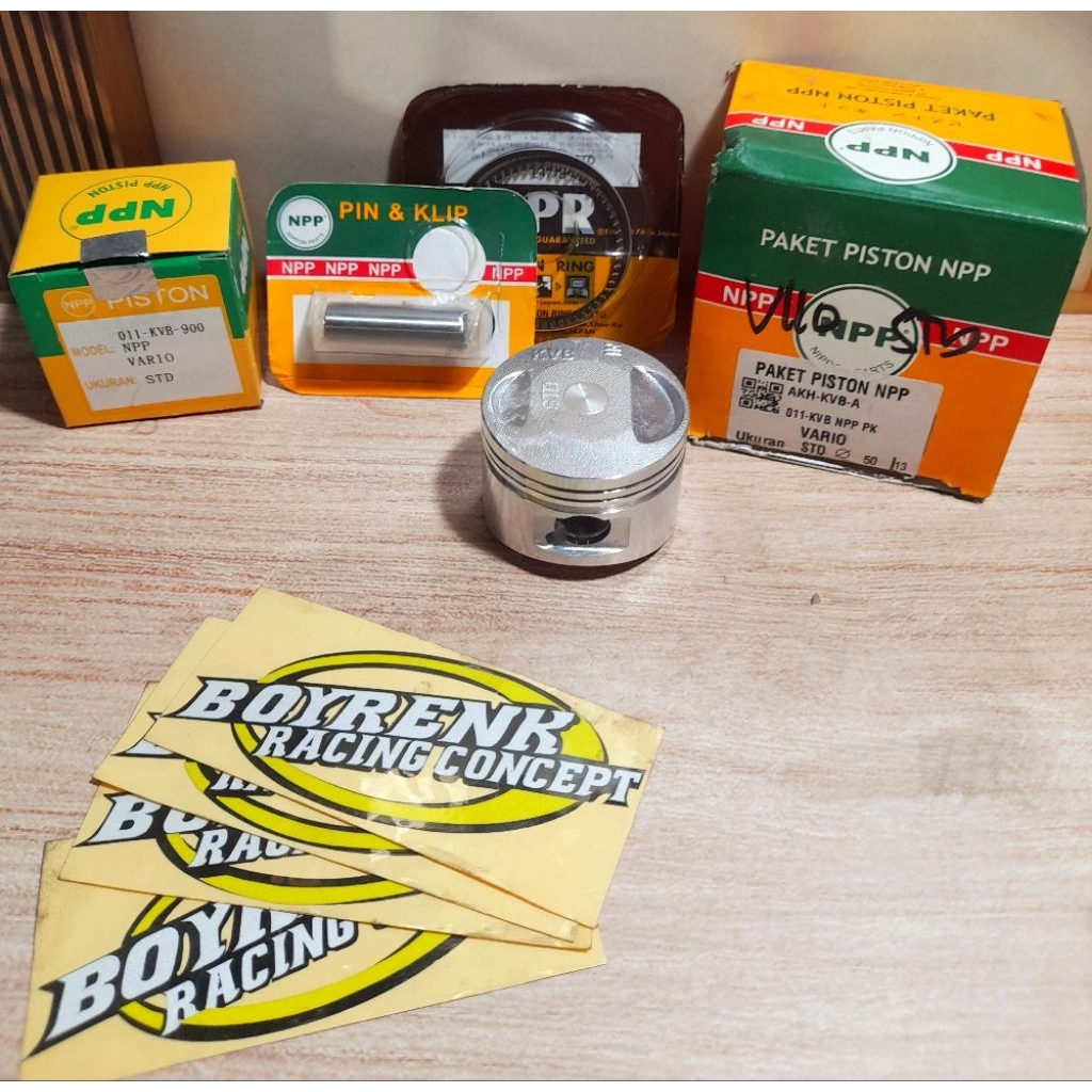 Jual PISTON KIT VARIO110 VARIO 110 KARBU LAMA KVB STD-50-100-150-200 ...