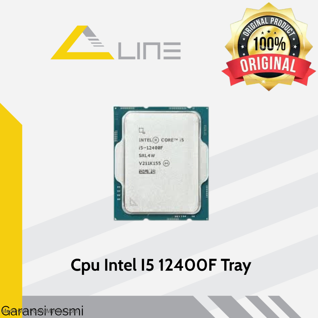 Jual PROCESSOR INTEL CORE I5 12400F LGA 1700 TRAY | Shopee Indonesia