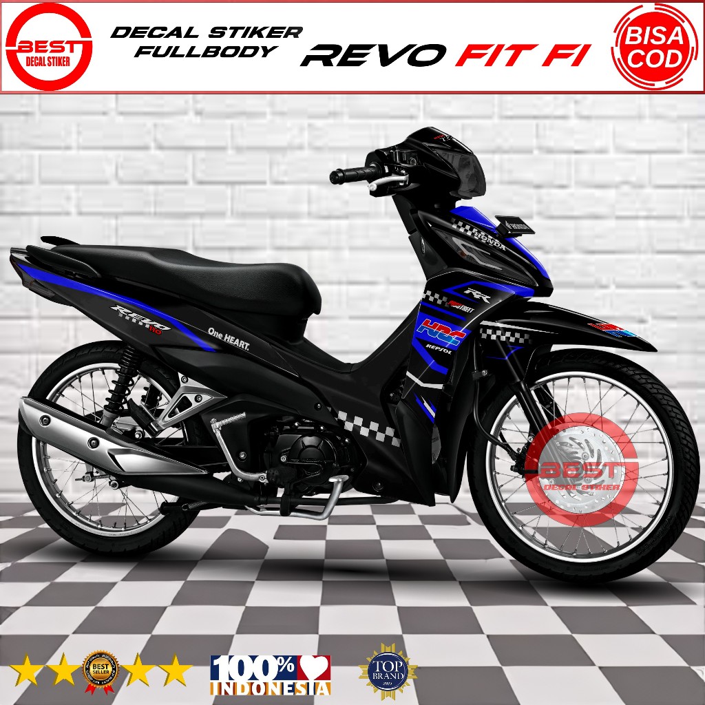 Jual Revo Fit FI Decal Stiker Fullbody Desain RR Racing - Variasi ...