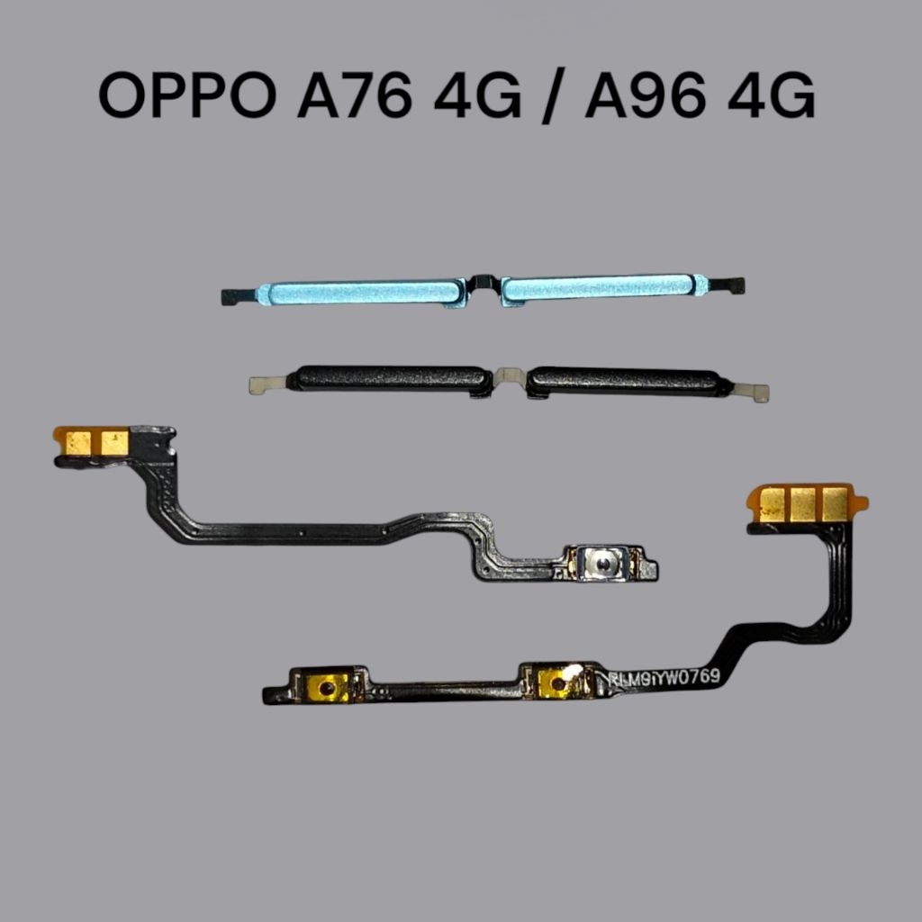 Jual OPPO A76 4G / A96 4G TOMBOL LUAR + FLEXIBLE ON OFF VOLUME PERNIK ...