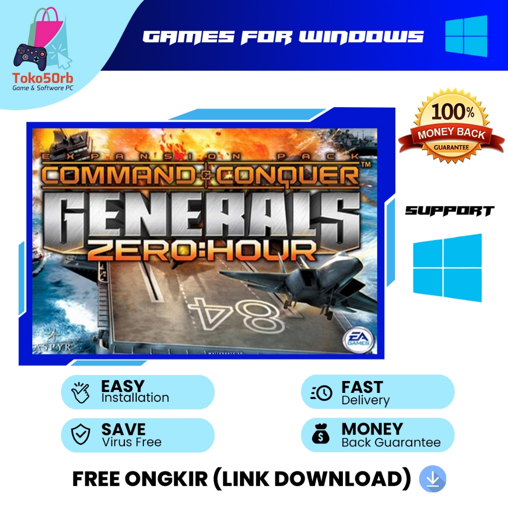 Jual Command & Conquer Generals – Zero Hour Game for PC | Full Version ...