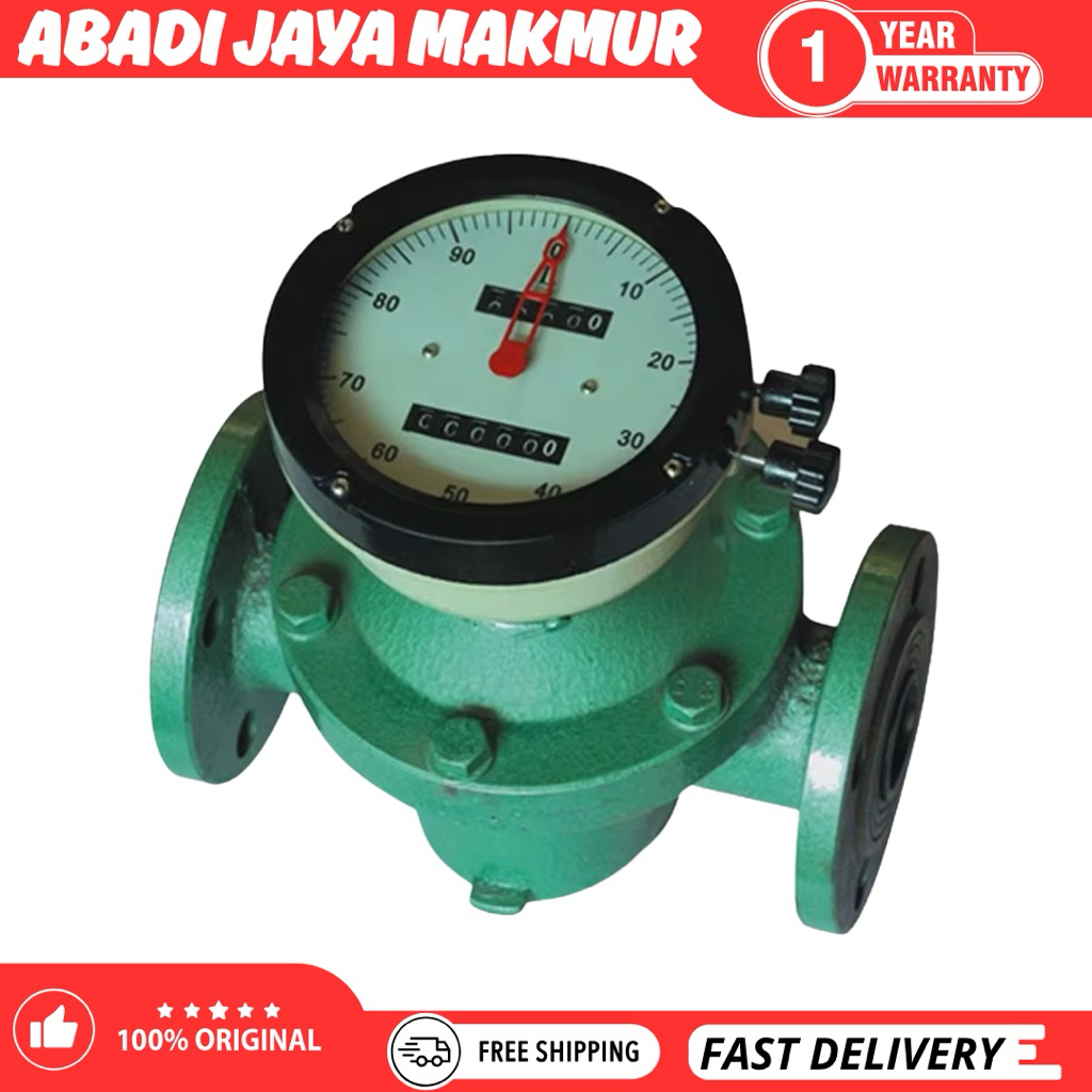 Jual Flowmeter OGM Minyak DN80 Flow Meter Solar Flange 3”Inch Meteran ...
