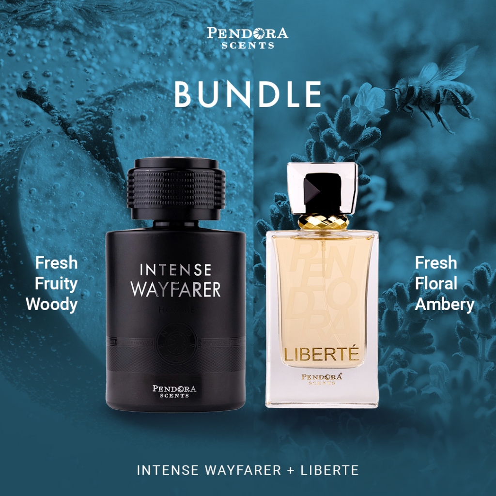 Jual Bundle Couple Perfume Pendora Scents Intense Wayfarer EDP 100ML ...