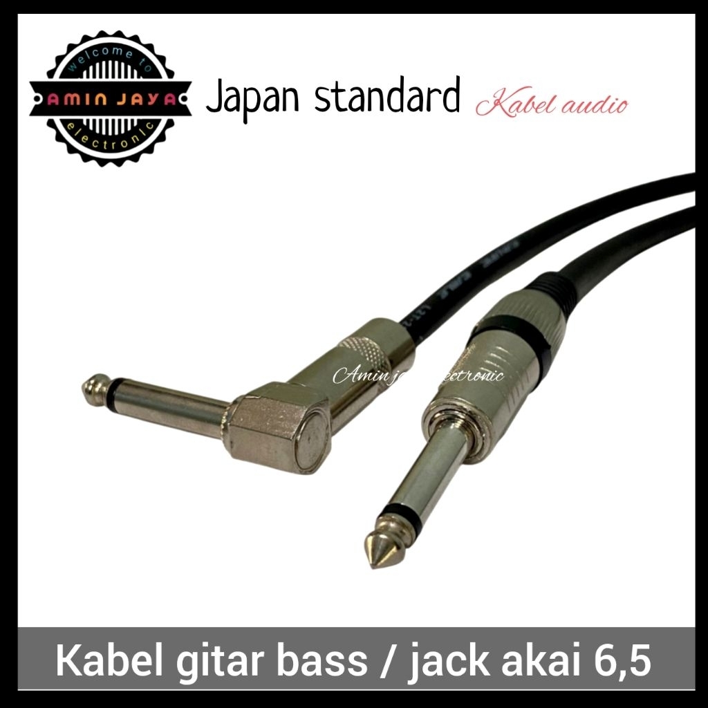 Jual Kabel gitar bass / kabel jack akai mono 6,5 mm | Shopee Indonesia