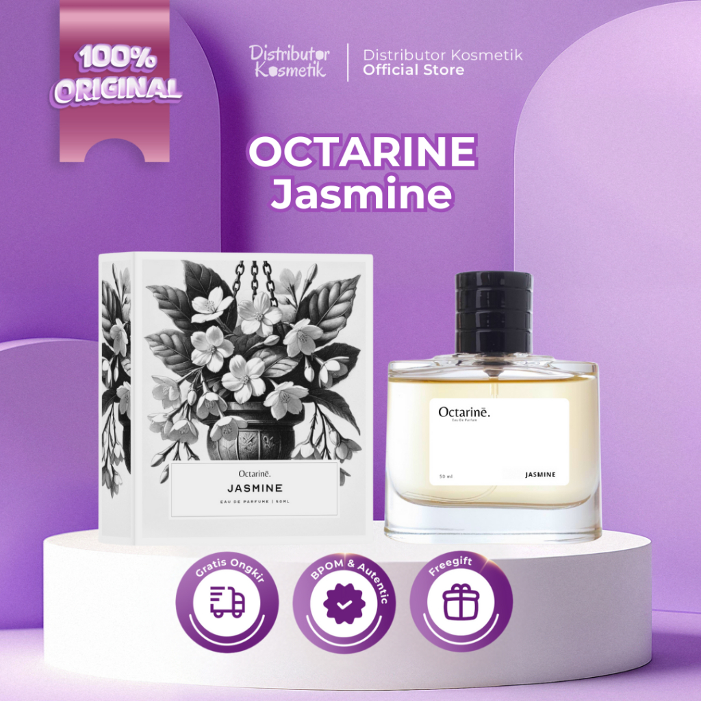 Jual Octarine - Parfum Wanita Pria Tahan Lama Aroma Segar Bunga Melati ...
