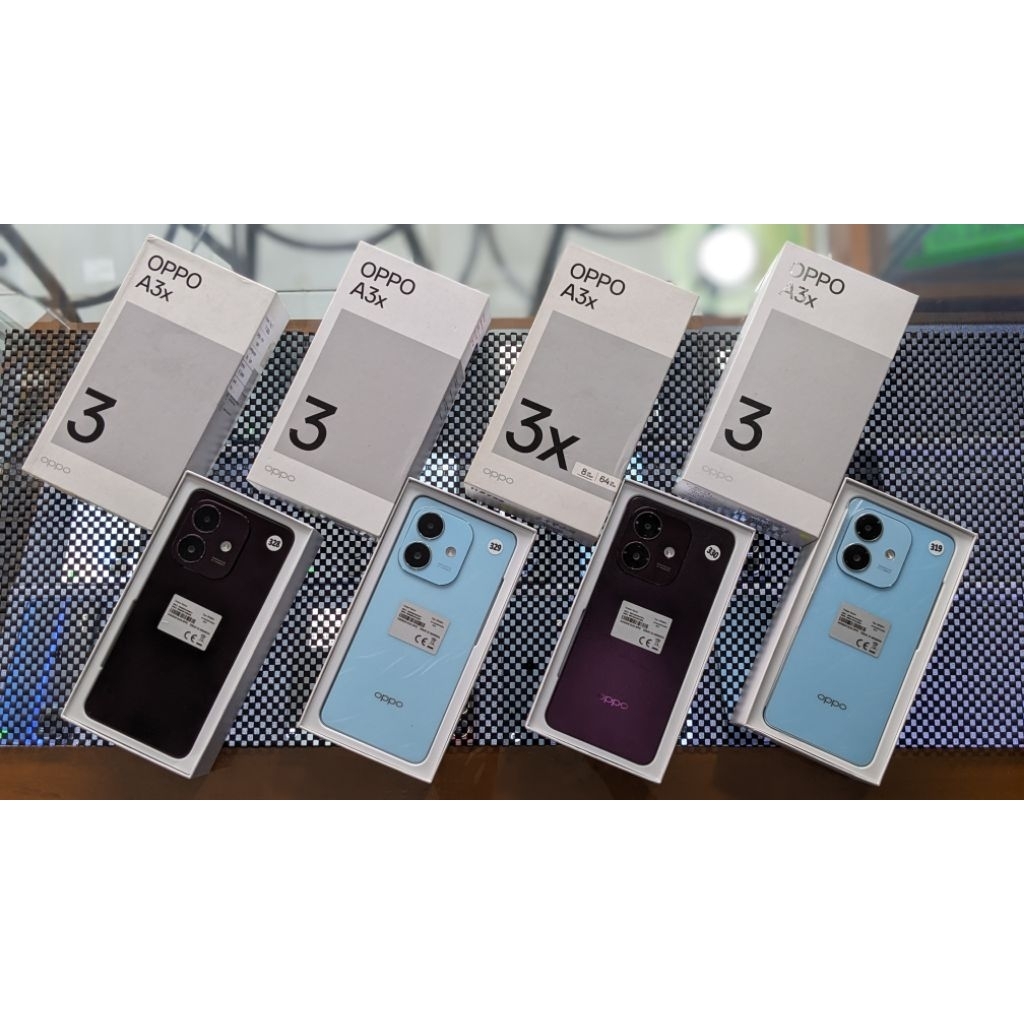 Jual OPPO A3X RAM 4/64GB FULLSET SECOND BERGARANSI ORIGINAL | Shopee ...