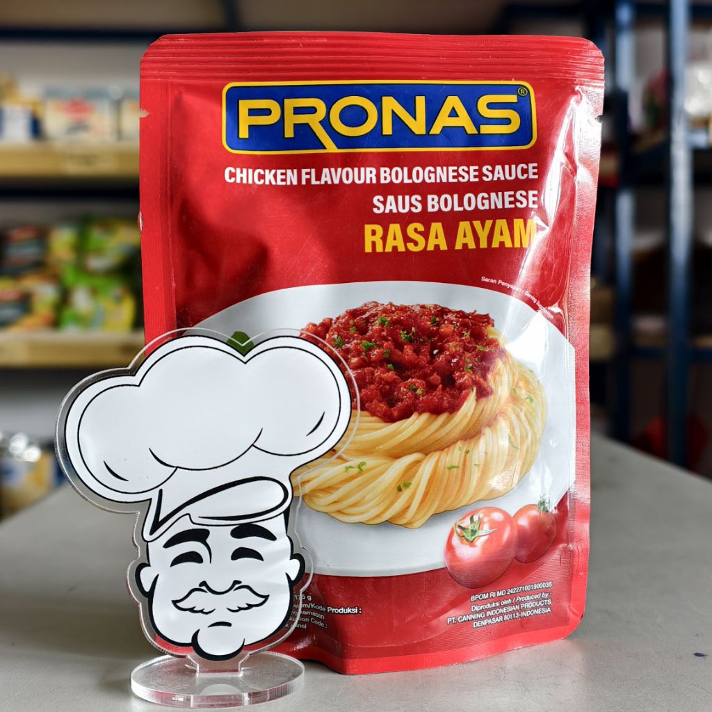 Jual Pronas Saus Spaghetti Ayam 175Gr / Chicken Spaghetty Sauce Pronas ...