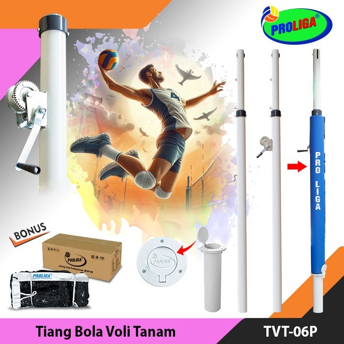 Jual Tiang Voli Tanam TVT-06P Proliga | Shopee Indonesia