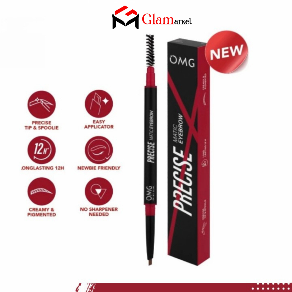 Jual GLAM - OMG OH MY GLAM EYEBROW Precise Matic, Precisely On-Point ...