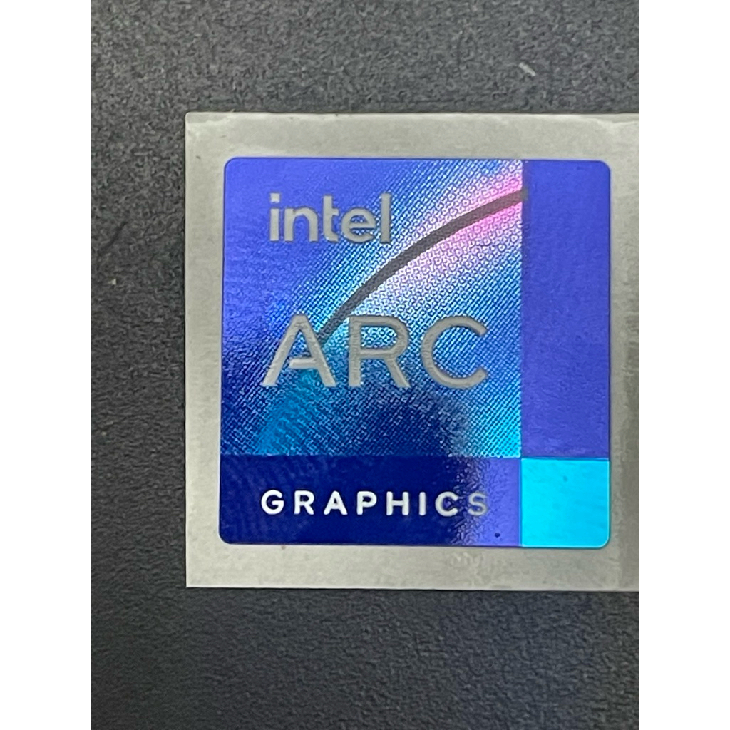 Jual Sticker stiker logo intel ARC Graphics ori | Shopee Indonesia