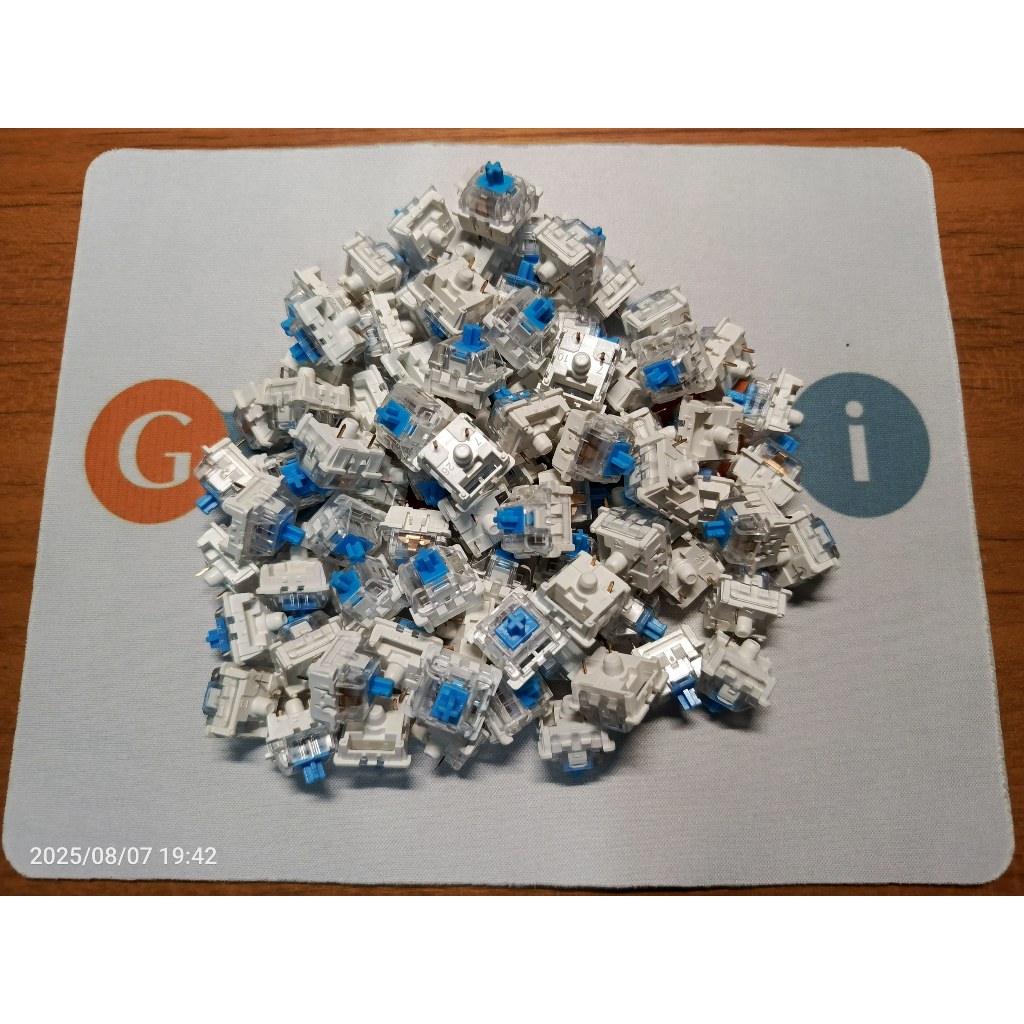 Jual 84 Pcs Switch Blue Clicky xxgr 3 Pin Keyboard Mechanical Royal ...