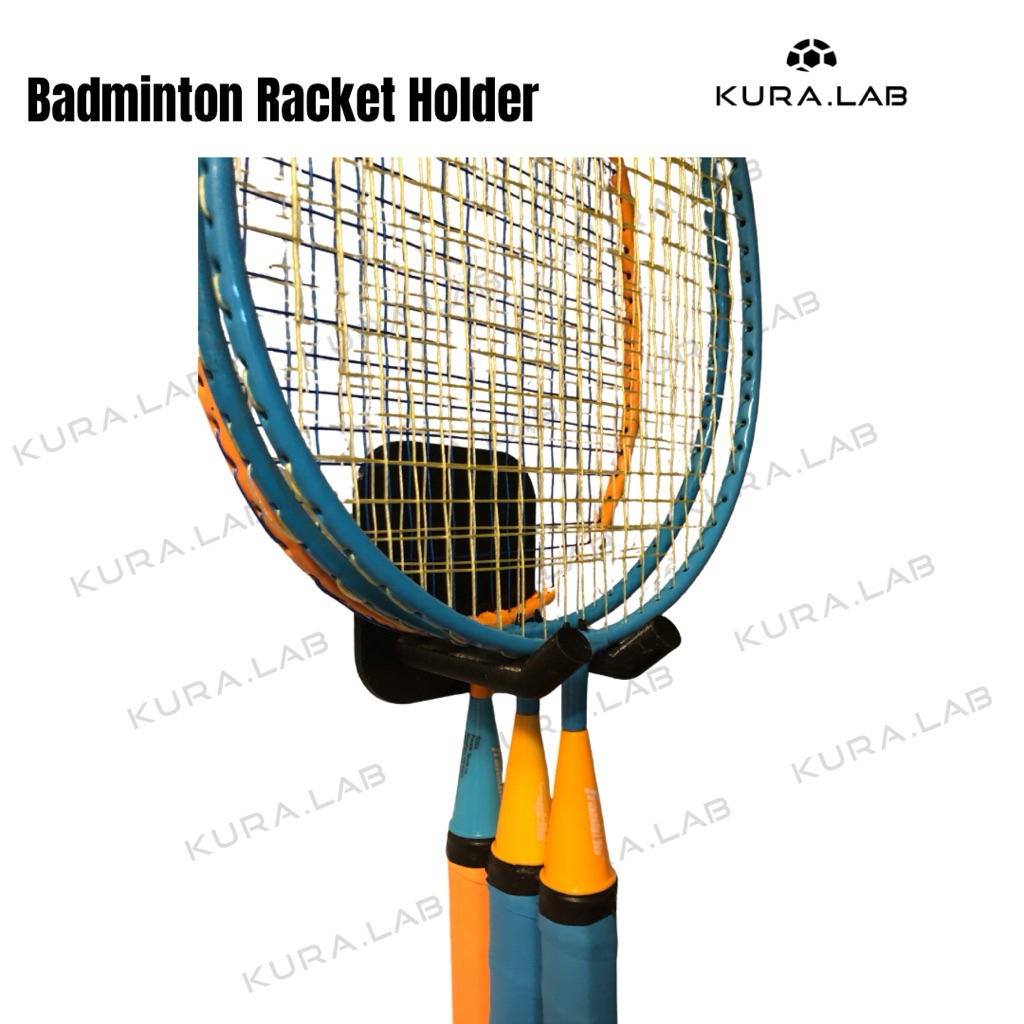Jual Badminton Racket Holder – Tempat Rak Raket Badminton Dinding ...
