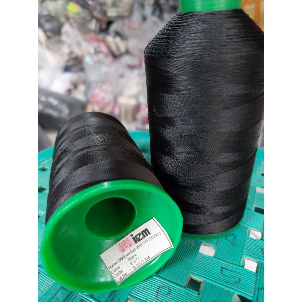 Jual Benang Nilon IEM |280D/3 Or TKT30|Hitam 1500m |BONDED | Shopee ...