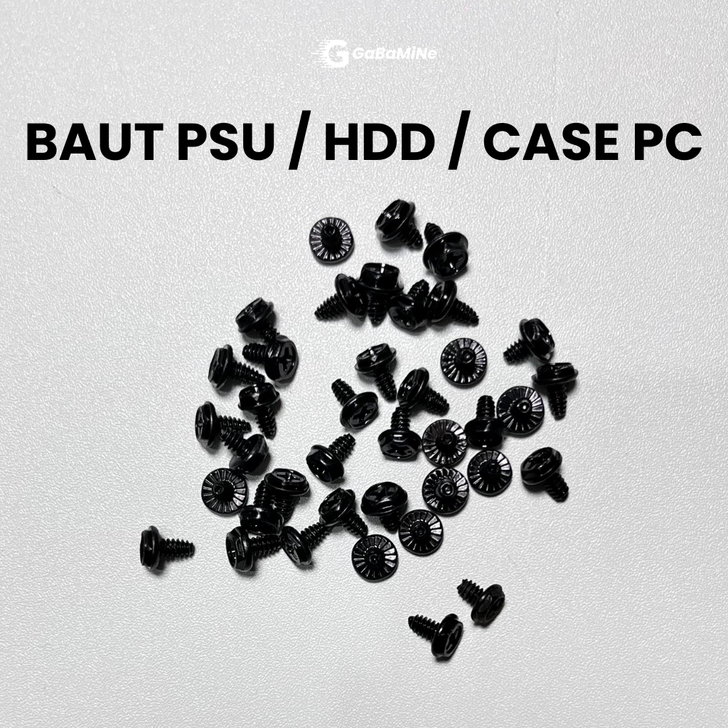 Jual Baut Casing Komputer / Baut HDD PC / Baut PSU Powersupply Komputer ...