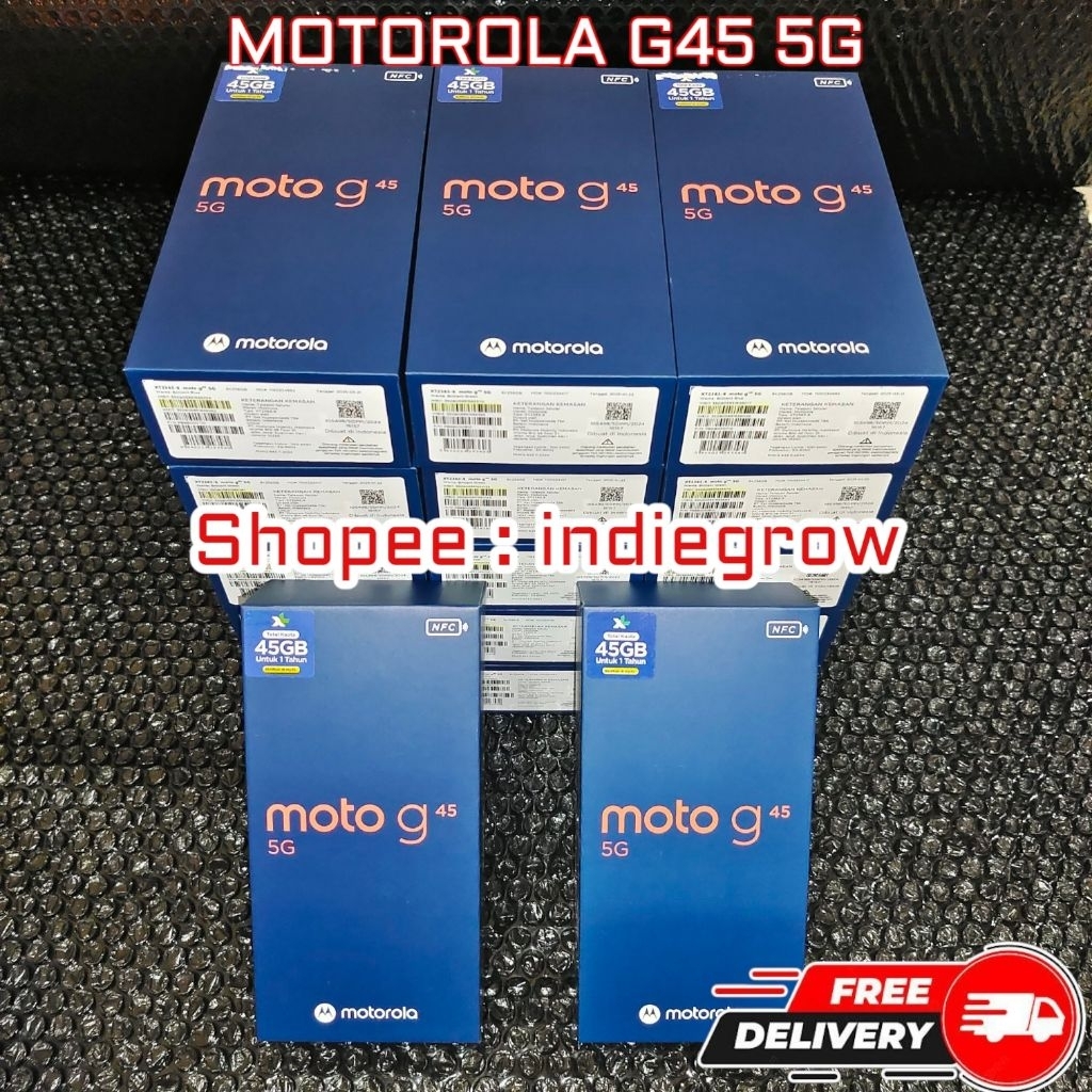Jual Motorola G45 5G 8/256 GB || SNAPDRAGON 6S Gen3 || motorola g45 8/ ...