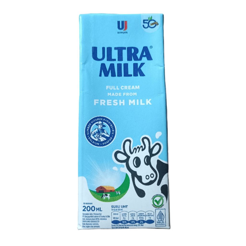Jual Susu Ultramilk Susu UHT Ultra Milk Susu Segar 200ml | Shopee Indonesia