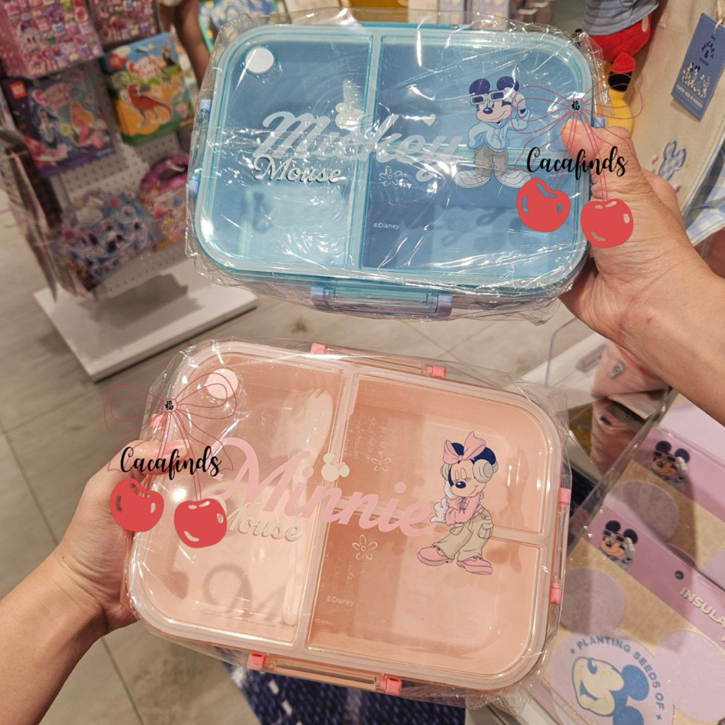 Jual OHSOME x Disney‼️Kuncu Box / Bento Box / Kotak Bekal Mickey Mouse ...