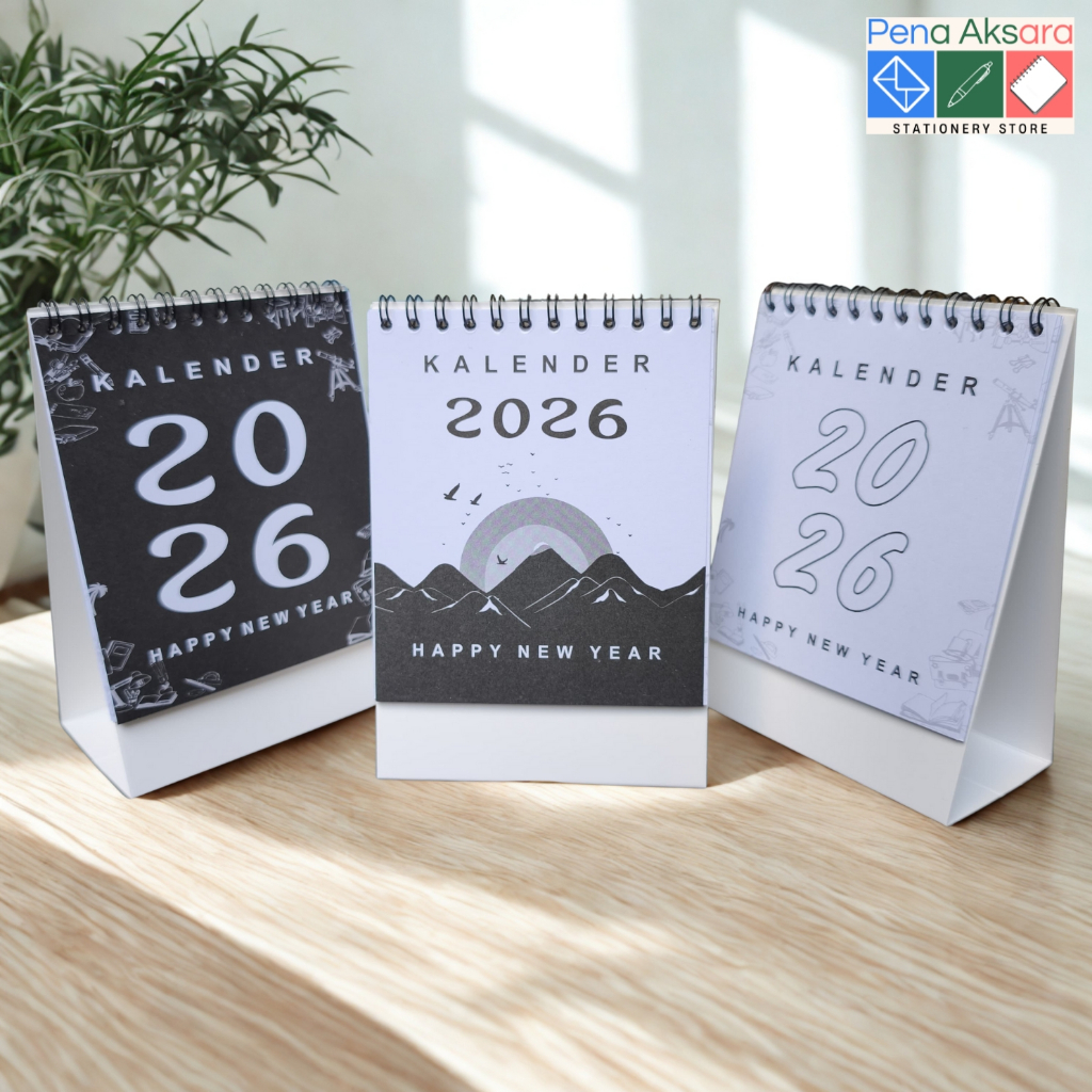 Jual Kalender Meja Mini Lucu Aesthetic Cocok untuk Hadiah Souvenir ...