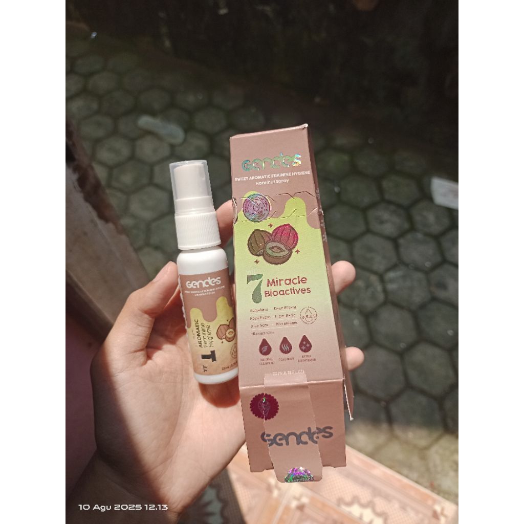 Jual NEW ( MASI BARU ! ) Gendes Feminime Spray Hazelnut | Shopee Indonesia