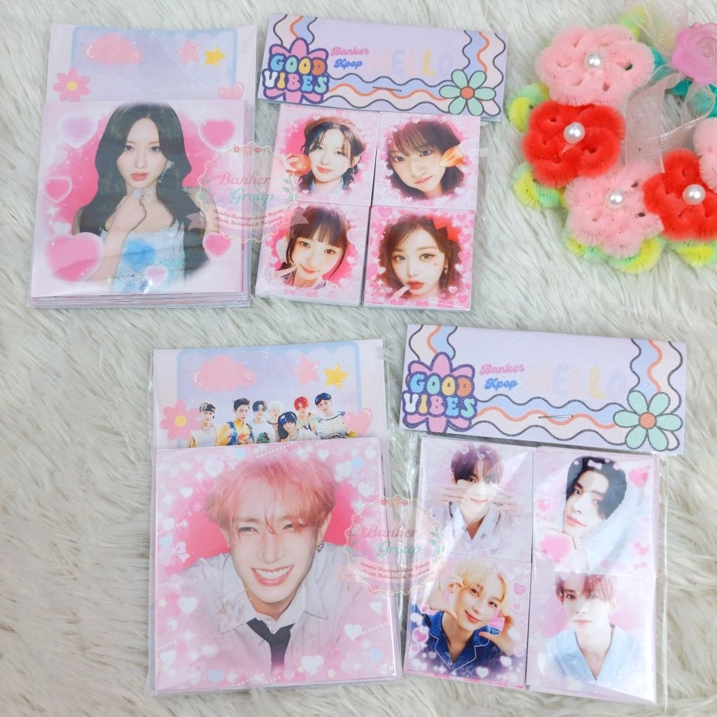 Jual (ISI 100PCS) PAKET MEMO NOTES / MEMOPAD & STICKER / STIKER KPOP ...
