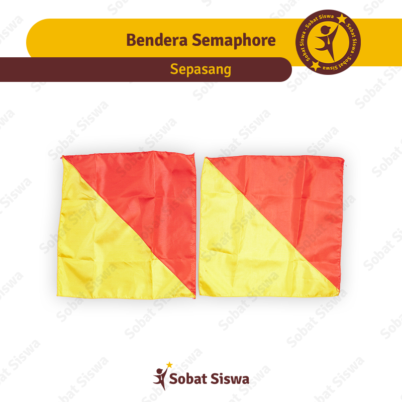 Jual Bendera Semaphore Semapor Semapur Pramuka | Shopee Indonesia