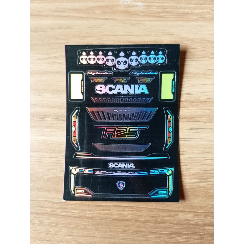 Jual Stiker Lampu Miniatur Bus Skylander R25 | Shopee Indonesia