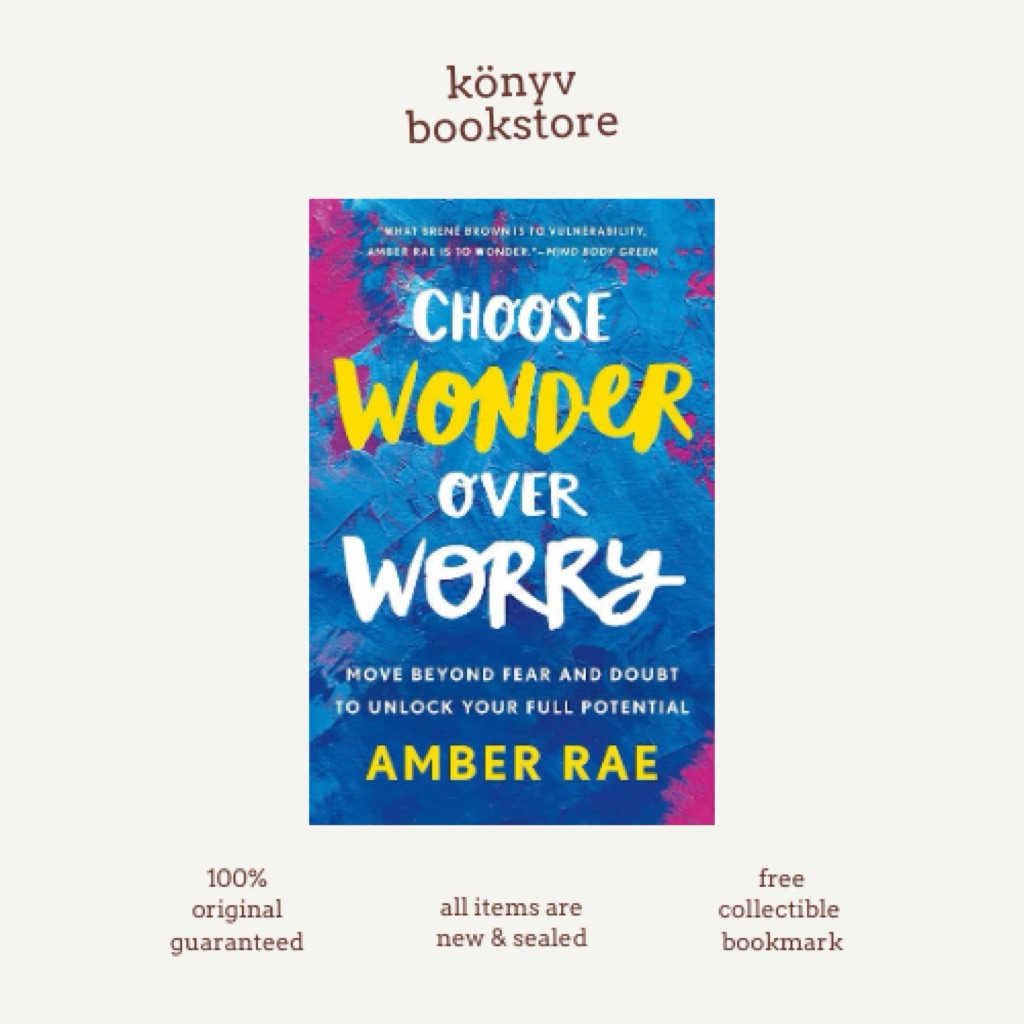 Jual Choose Wonder Over Worry by Amber Rae (Hardback) | Shopee Indonesia