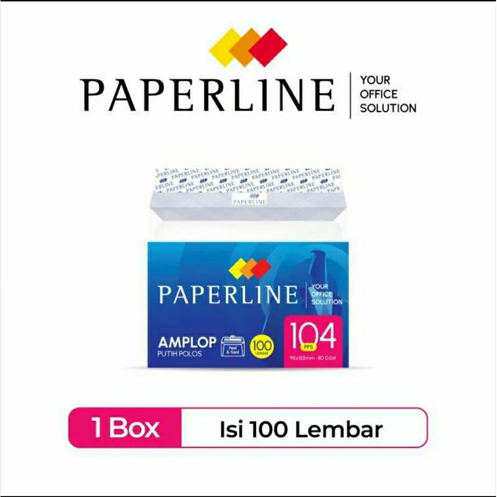 Jual AMPLOP 104 PAPERLINE ( 15.2 x 9.5 CM ) | Shopee Indonesia
