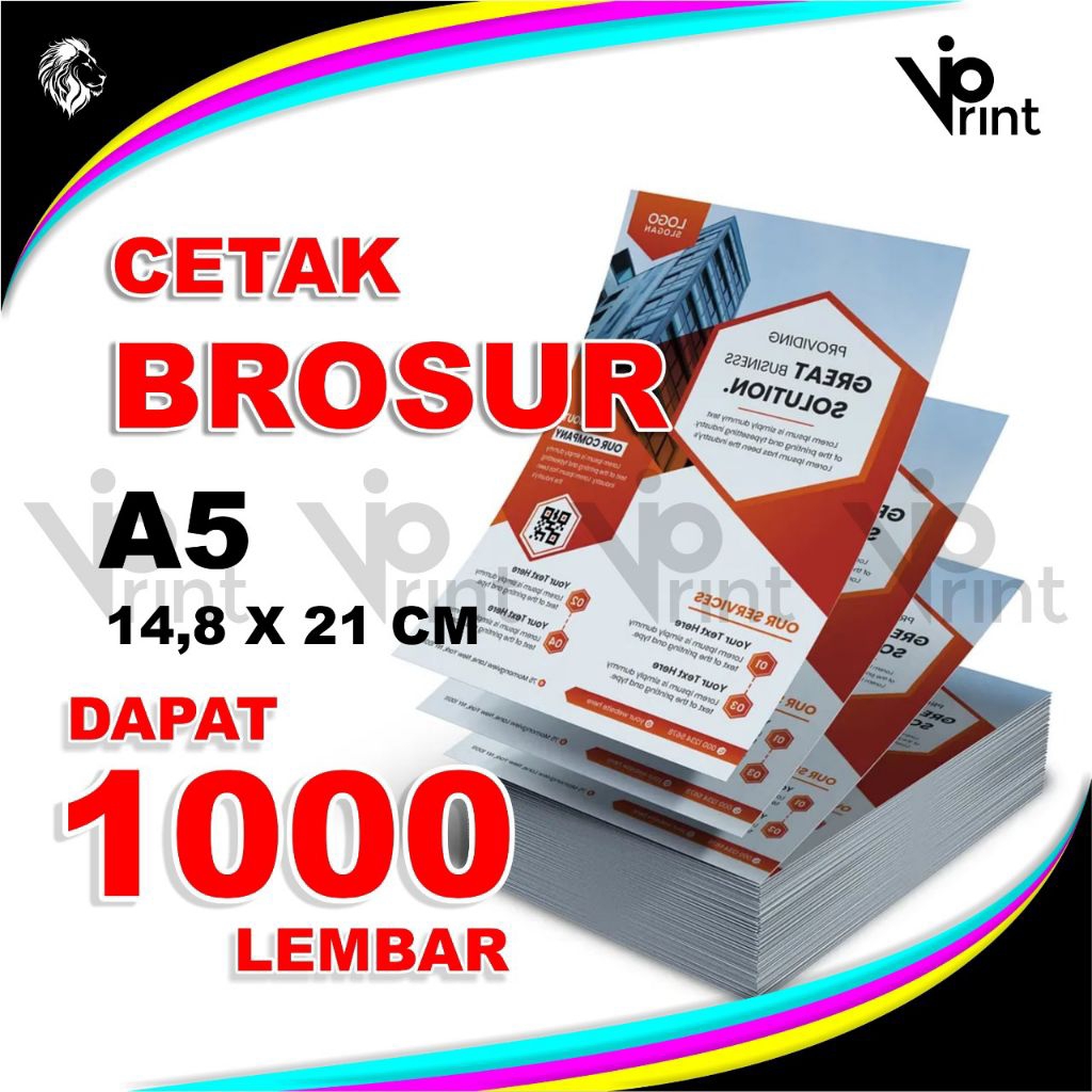 Jual Brosur A5 | Cetak Flyer A5 | Cetak Brosur Ukuran A5 Dapat 1000 ...