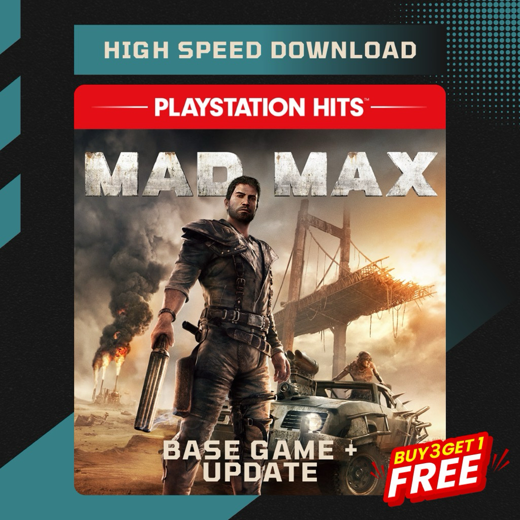 Jual Mad Max – Game PS4 HEN Digital (Format PKG) | Full Version ...