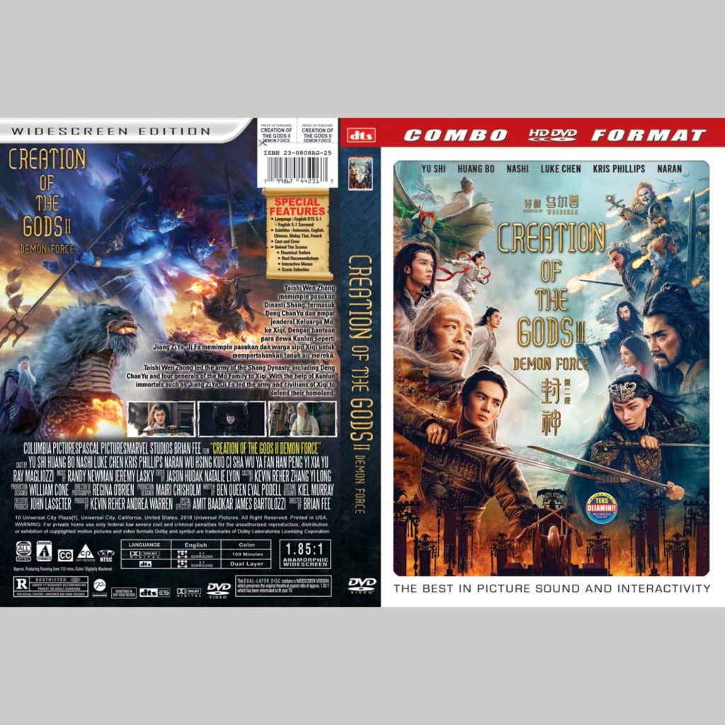 Jual Kaset Film CREATON OF THE GODS II : DEMON FORCE (2025) | Shopee Indonesia