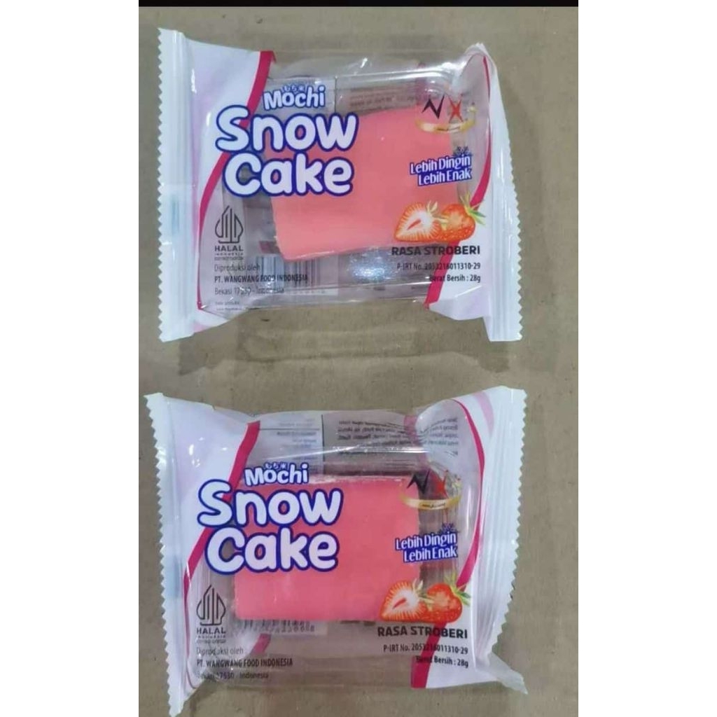 Jual Mochi Snow Cake 1 Dus isi 60 pcs bisa mix rasa | Shopee Indonesia