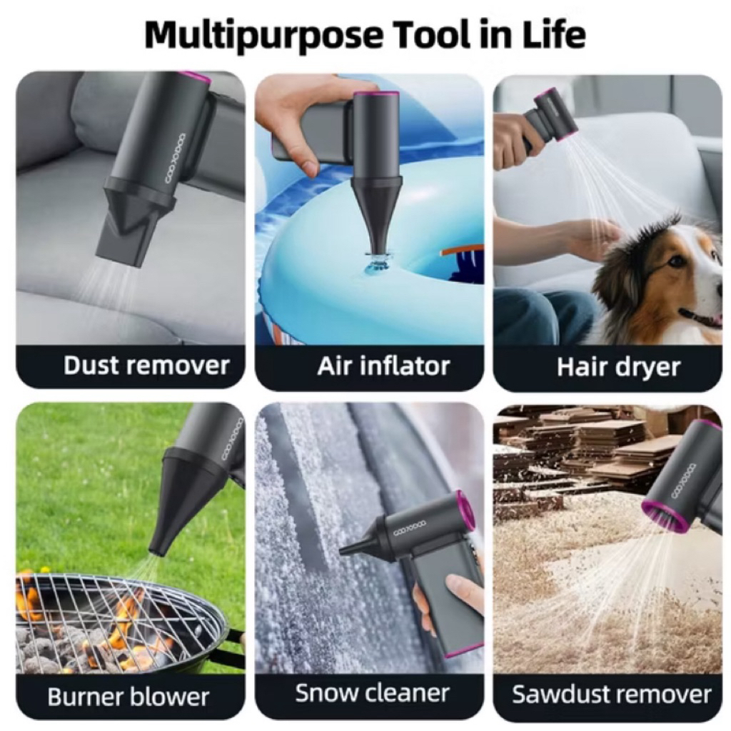 Jual Goojodoq GFS009 Ultra High Speed Kipas 3in1 100 Gear Wind kipas ...