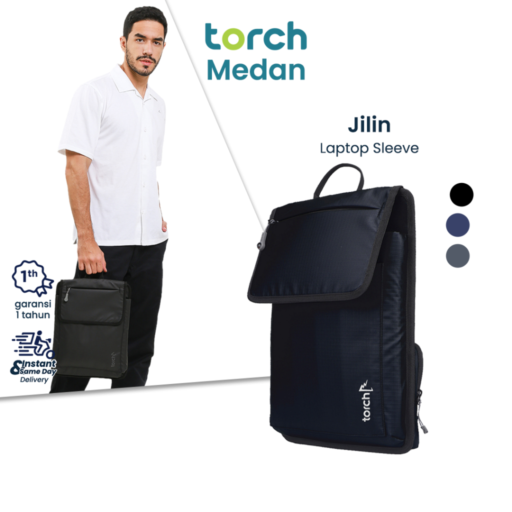 Jual TORCH Jilin Tas Laptop Jinjing Kerja Kuliah Sekolah Sarung Leptop ...