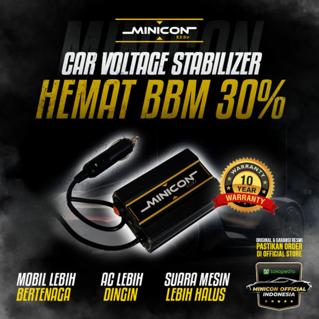 Jual Penghemat Bensin BBM MOBIL - Voltage Stabilizer Mobil - Minicon | Shopee Indonesia