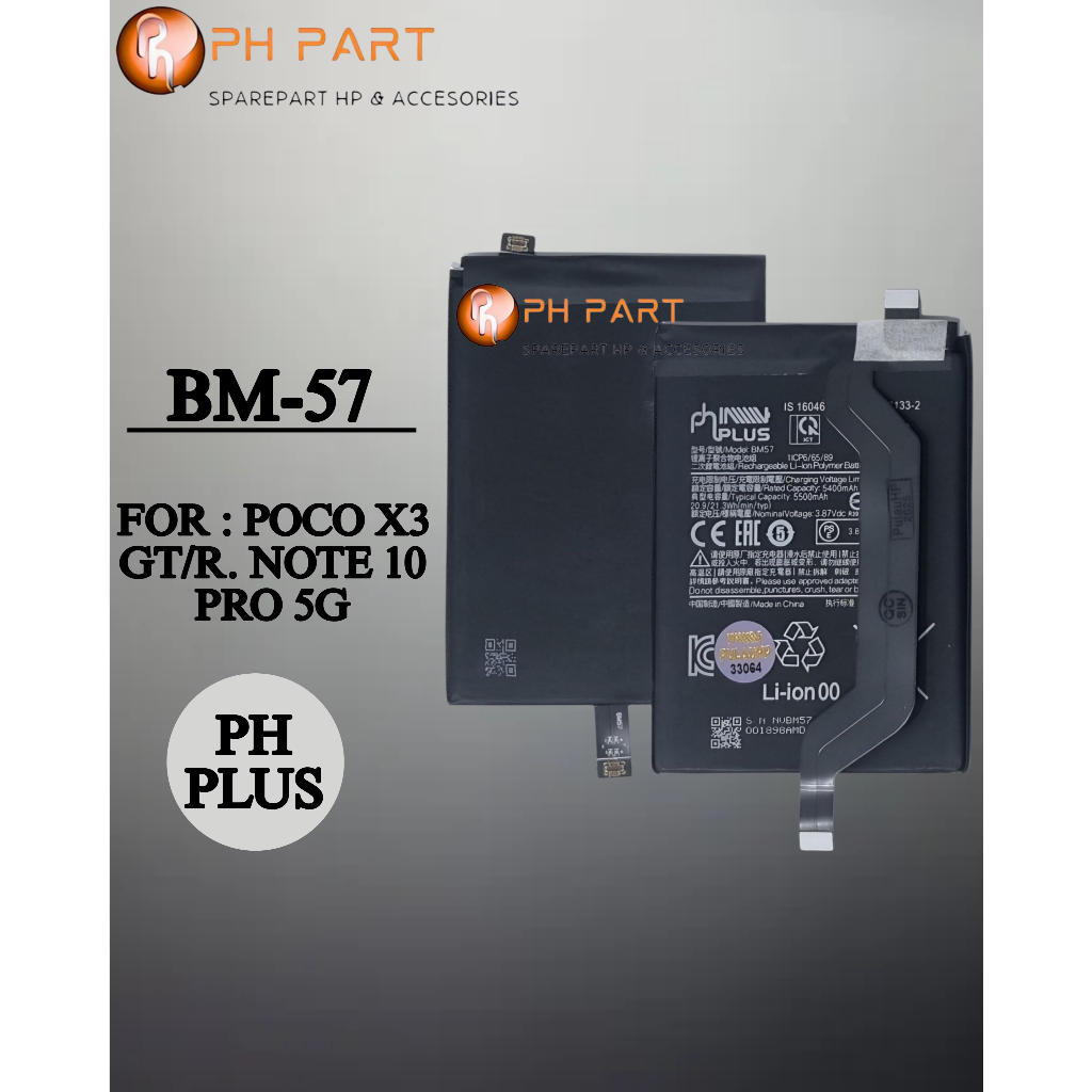 Jual PULAUHP_VIN Baterai BM-57 Poco X3 GT / R. Note 10 Pro 5g | Shopee ...