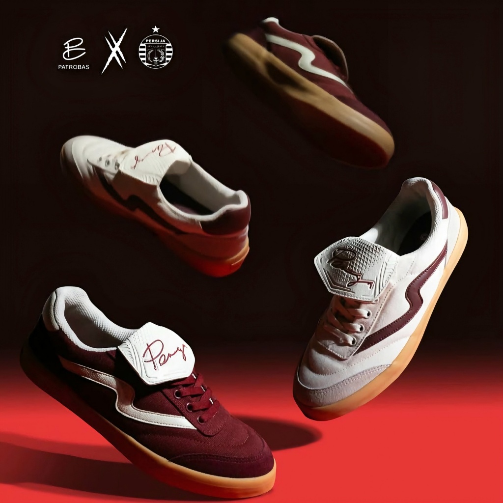 Jual Patrobas x Persija Original Sepatu Sneakers Casual Kolaborasi ...