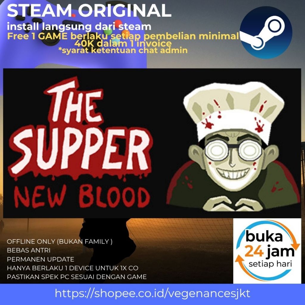 Jual The Supper: New Blood PC Game Original + Latest Update | Shopee ...