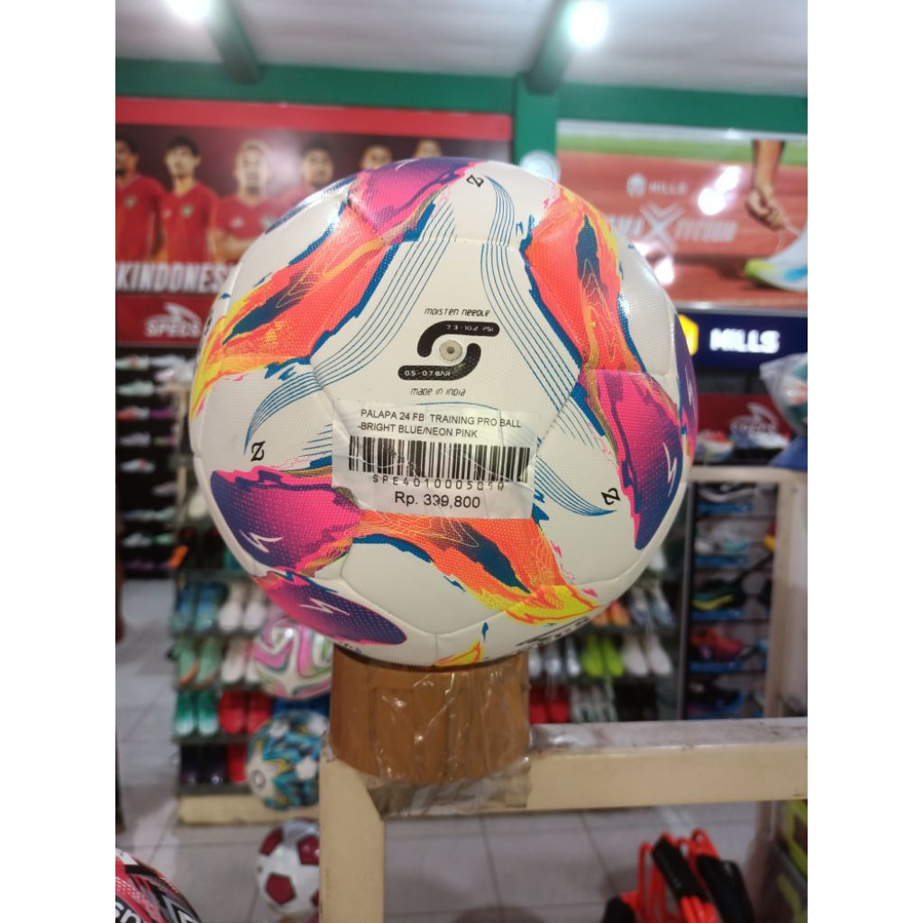 Jual BOLA SEPAK SPECS PALAPA 24 FB TRAINING PRO BALL SZ 5 -BRIGHT BLUE ...