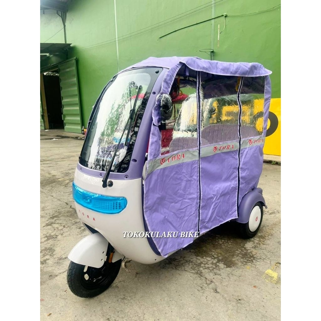 Jual SEPEDA LISTRIK BAJAJ RODA TIGA 3 ATAP JOOZU TORA MOBIL GOLF AKI ...