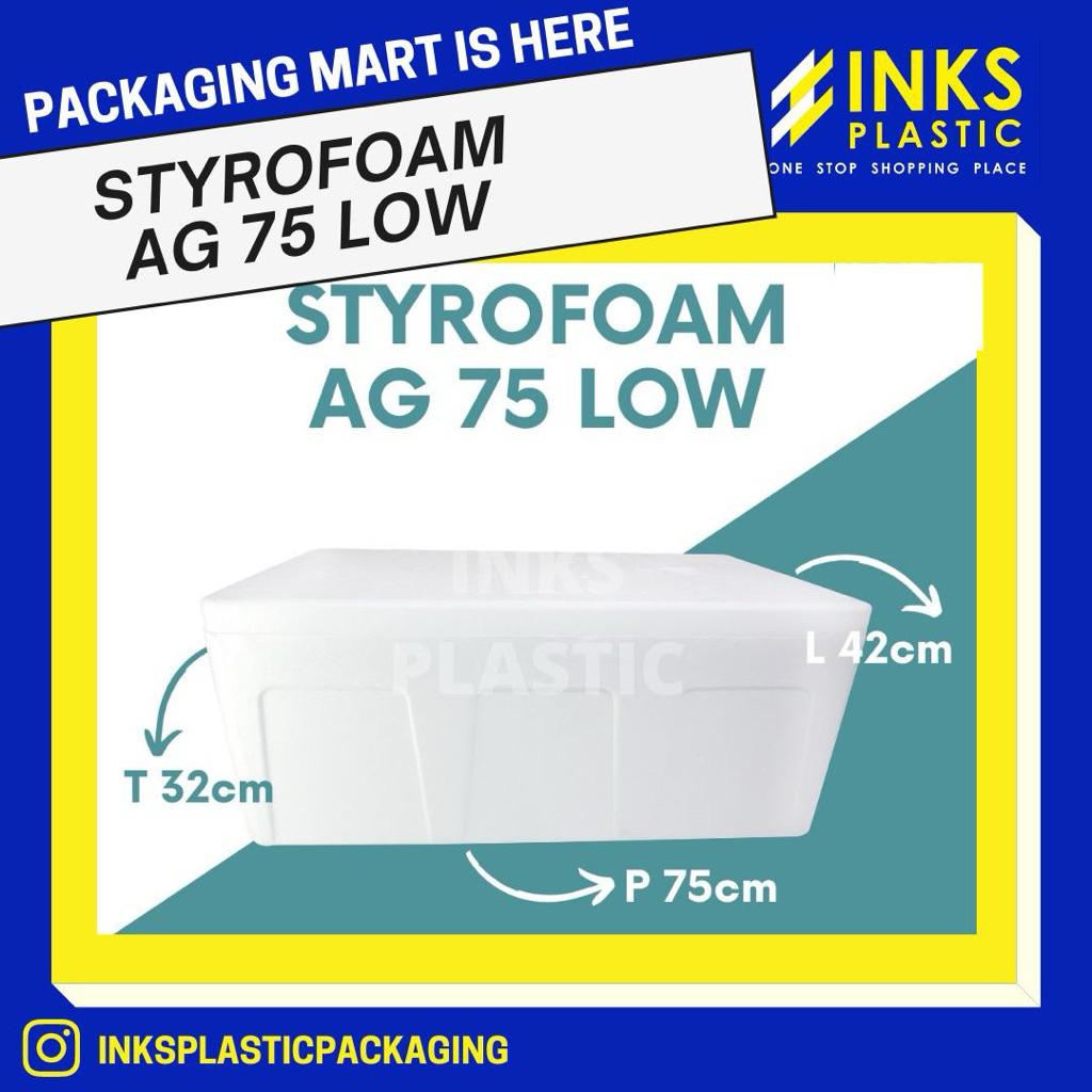 Jual STYROFOAM BOX 75KG STEROFOAM BOX PACKING 75 KG | Shopee Indonesia