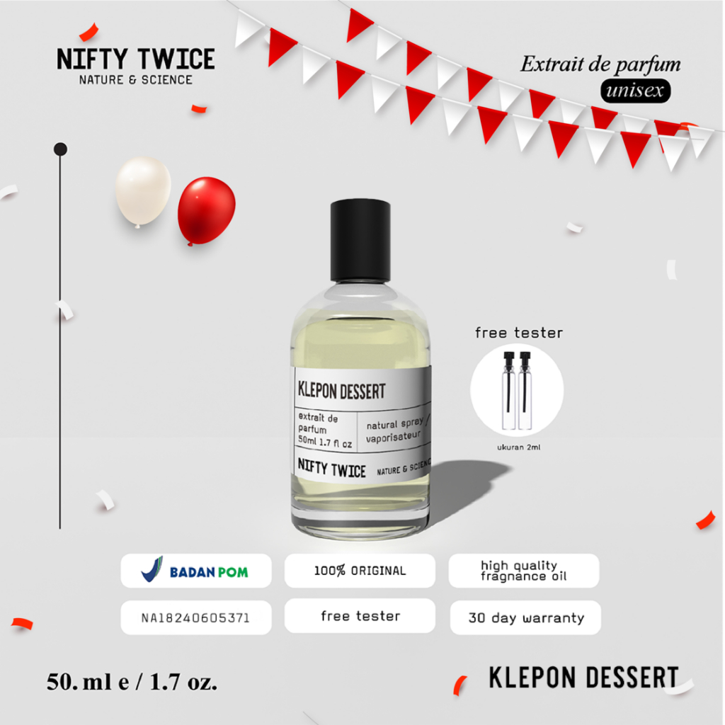 Jual Nifty Twice - Klepon Dessert Extrait De Parfum / Parfum Pria ...