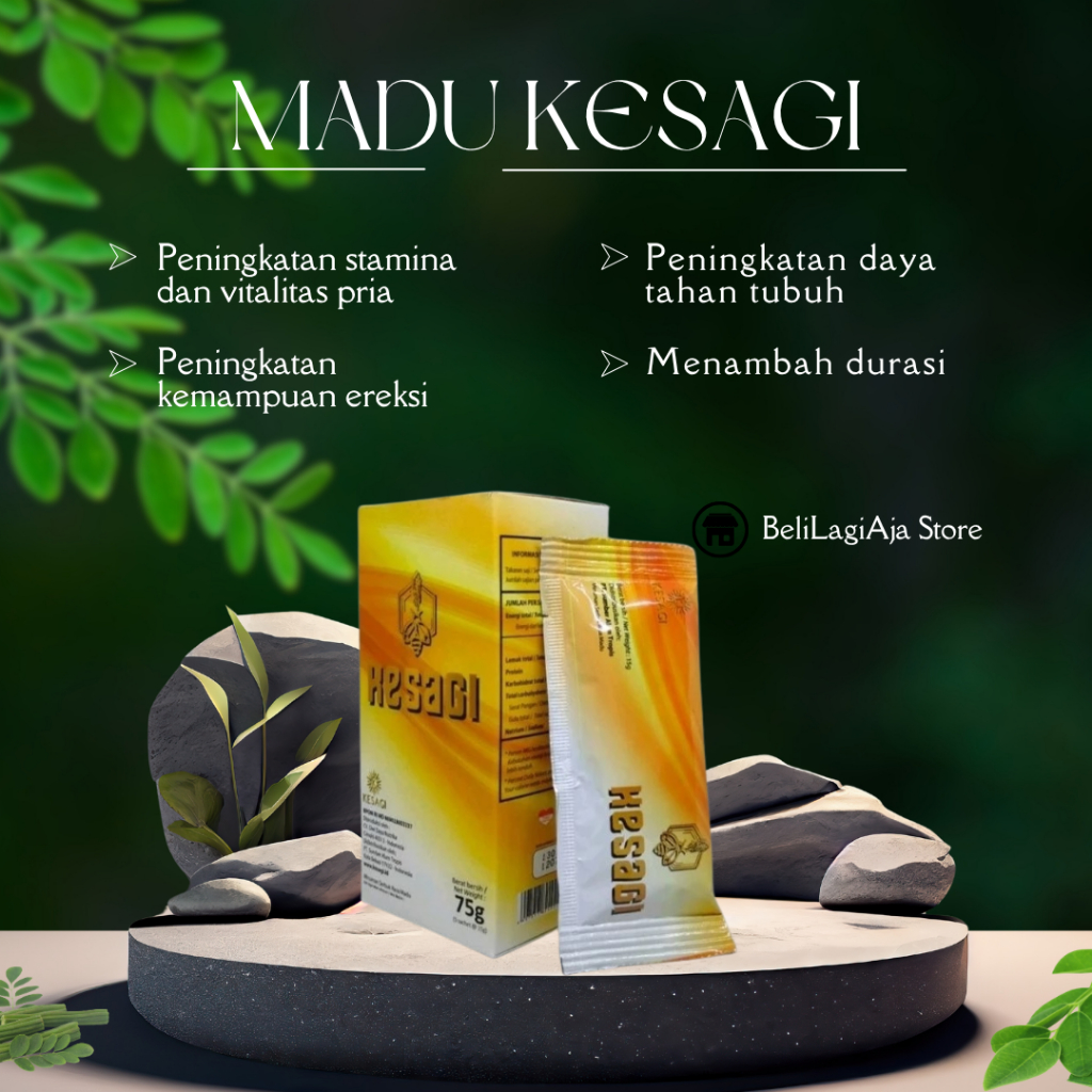 Jual Madu Kesagi Original 1 Box Isi 5 Sachet | Shopee Indonesia